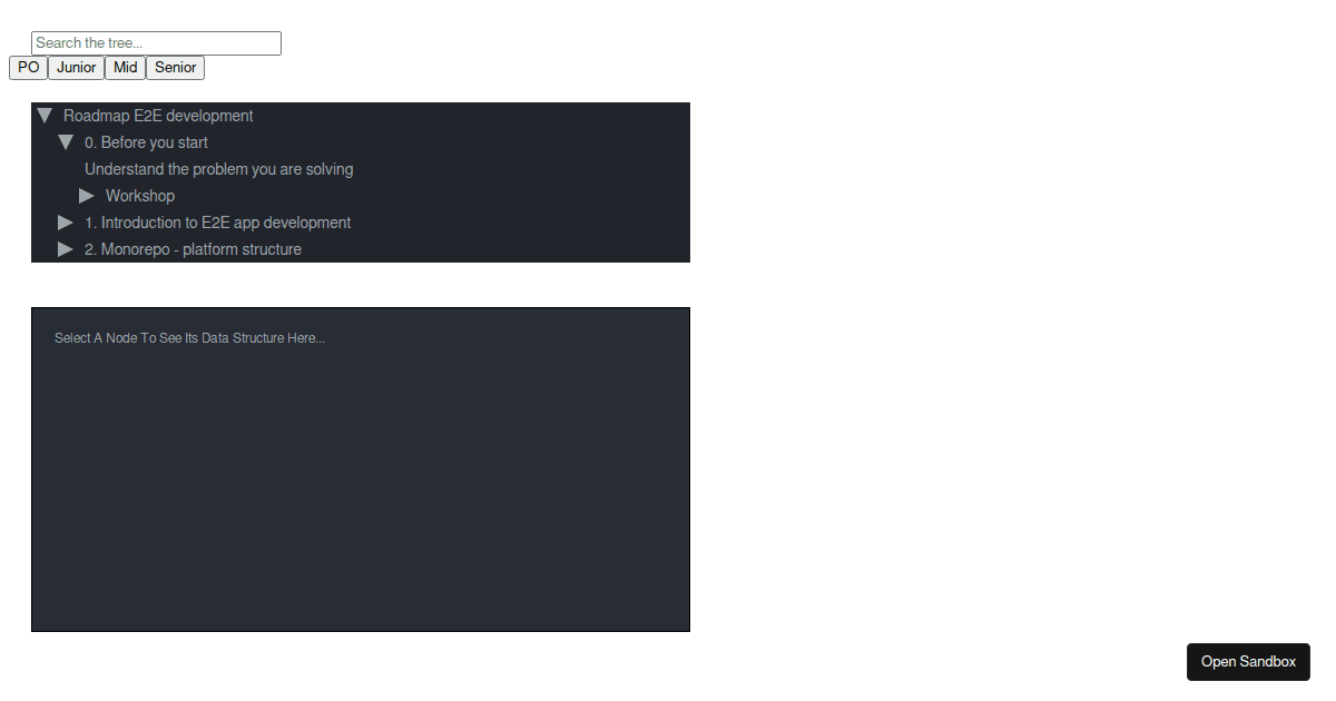 react-treebeard - Codesandbox