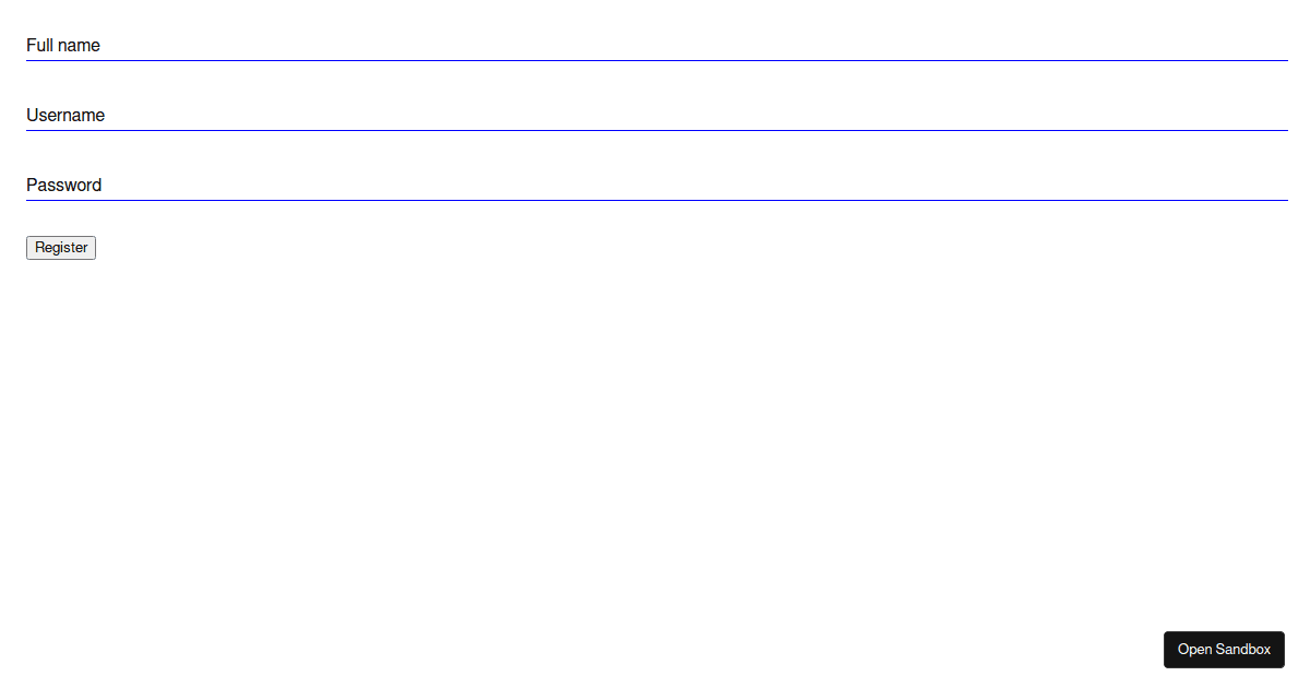 form-validation - Codesandbox form-validation - Codesandbox