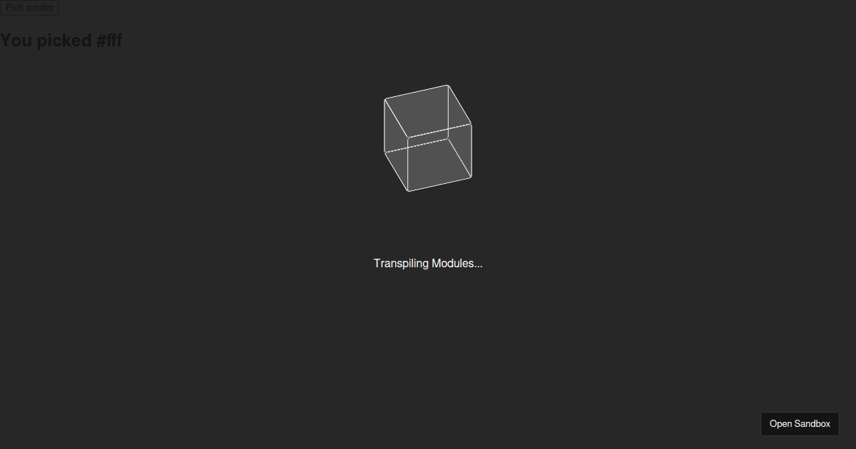 react-color-demo - Codesandbox
