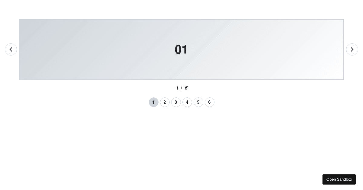 carouzel - simple - Codesandbox
