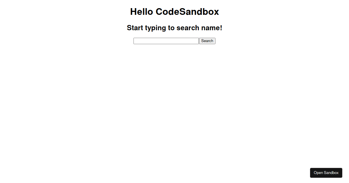 AgentPrus/debounce-example - Codesandbox