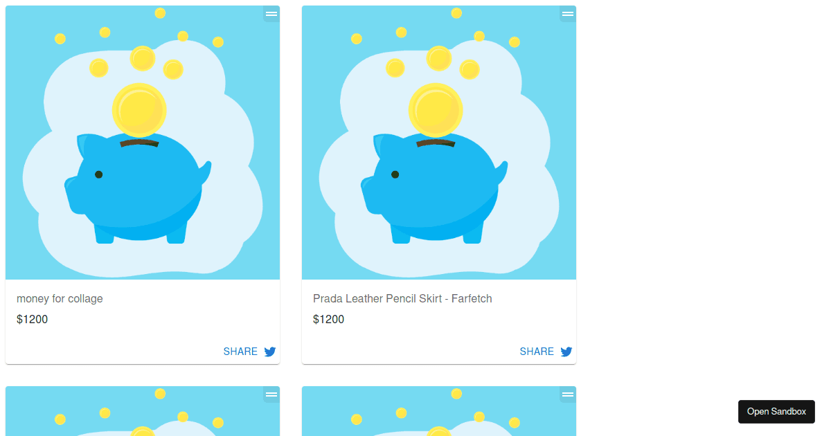 Dndkit Grid With Drag Handle Example Forked Codesandbox