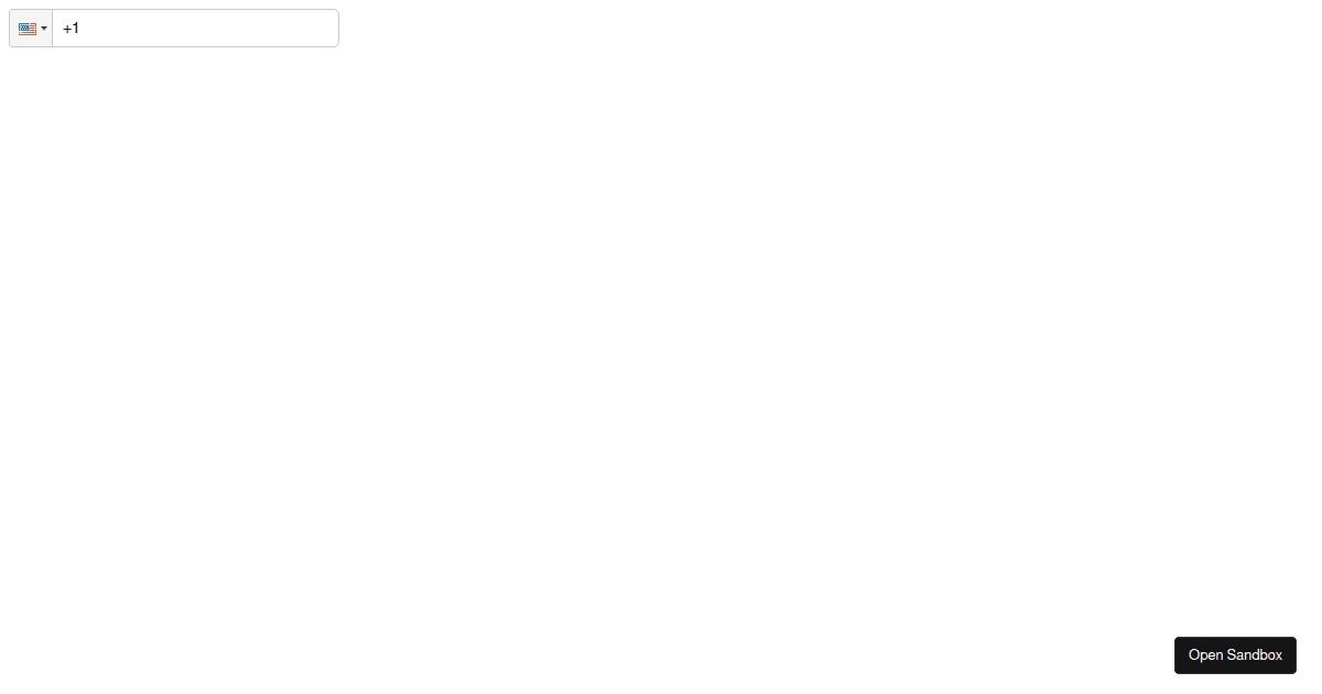 React Phone Input 2 Codesandbox 8231