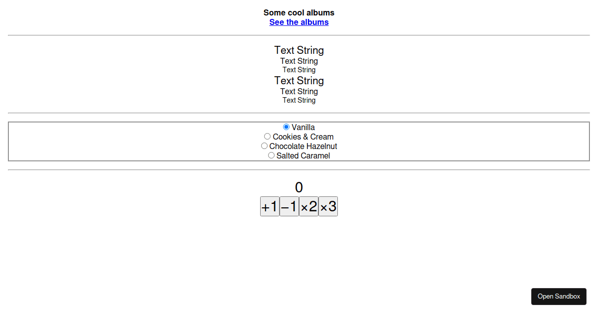 Typescript Design Patterns Codesandbox