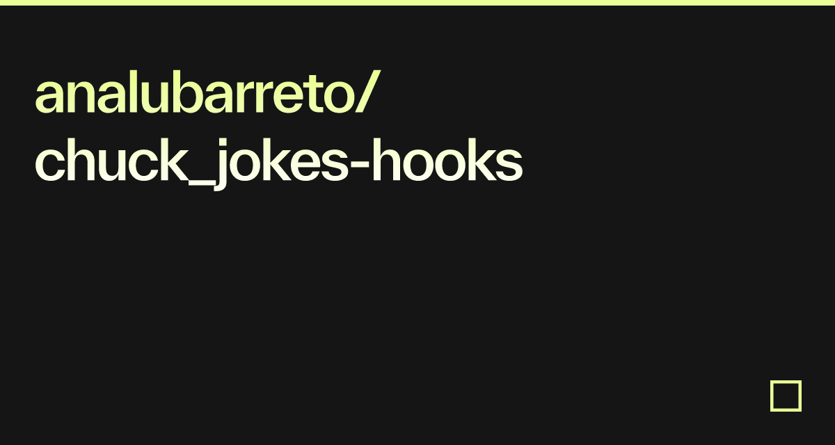analubarreto/chuck_jokes-hooks - Codesandbox