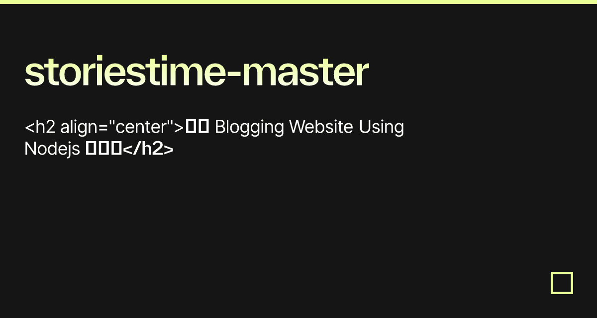 storiestime-master - Codesandbox
