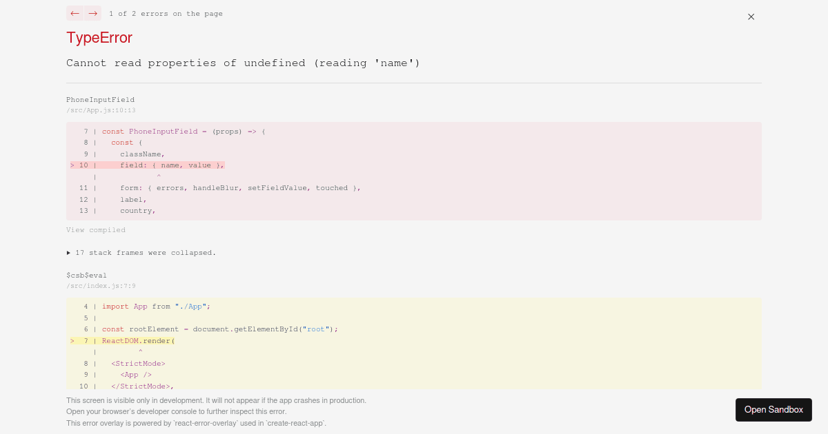 zealous-driscoll-jvc4l - Codesandbox