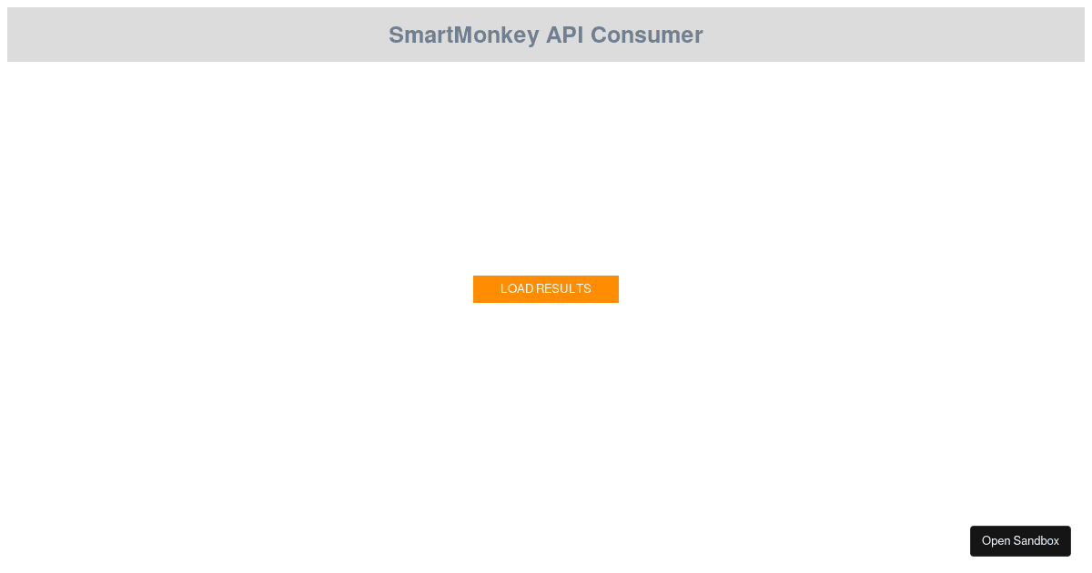 SmartMonkey - Codesandbox