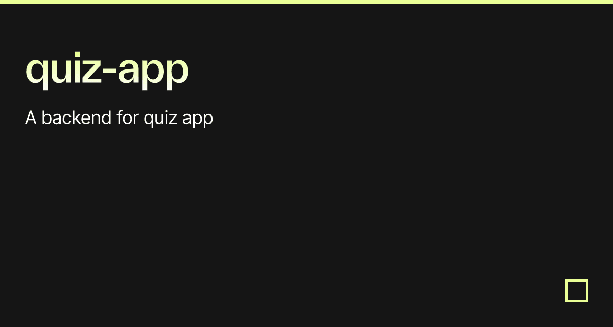 quiz-app - Codesandbox