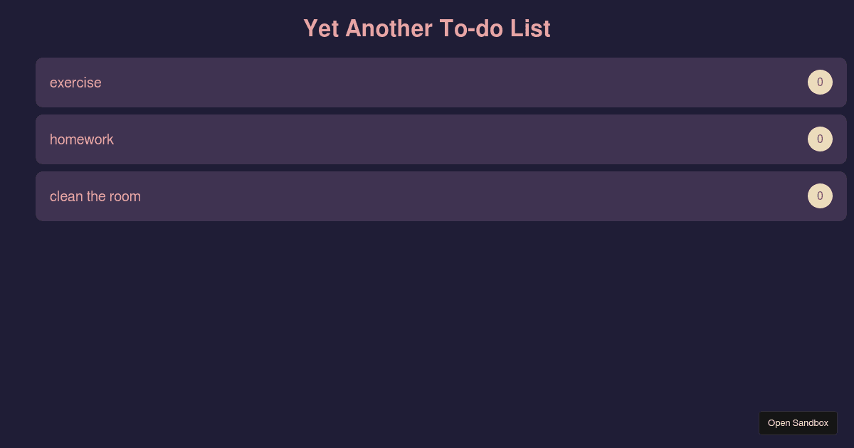 memos-and-callbacks - Codesandbox