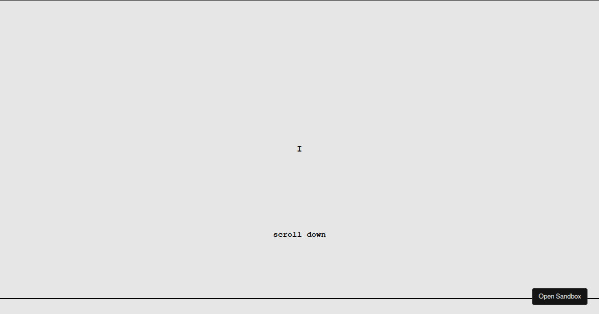 Scroll Snap React Codesandbox
