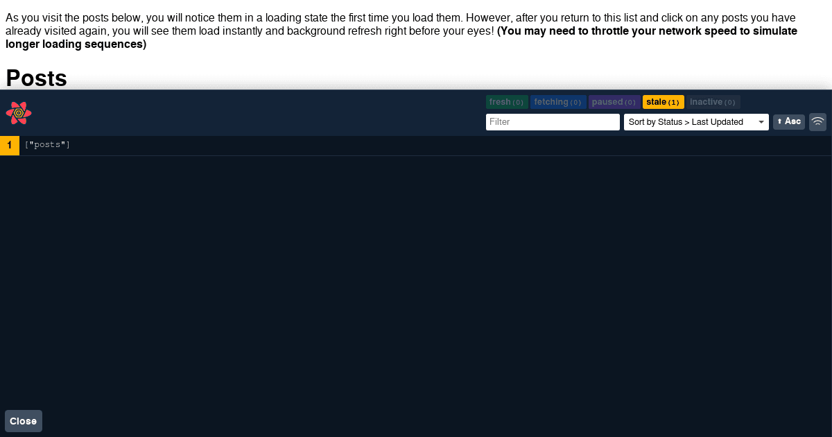Tanstackquery Example React Basic Codesandbox