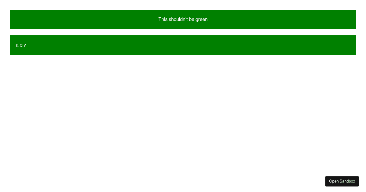 Goober Issue Example Codesandbox 