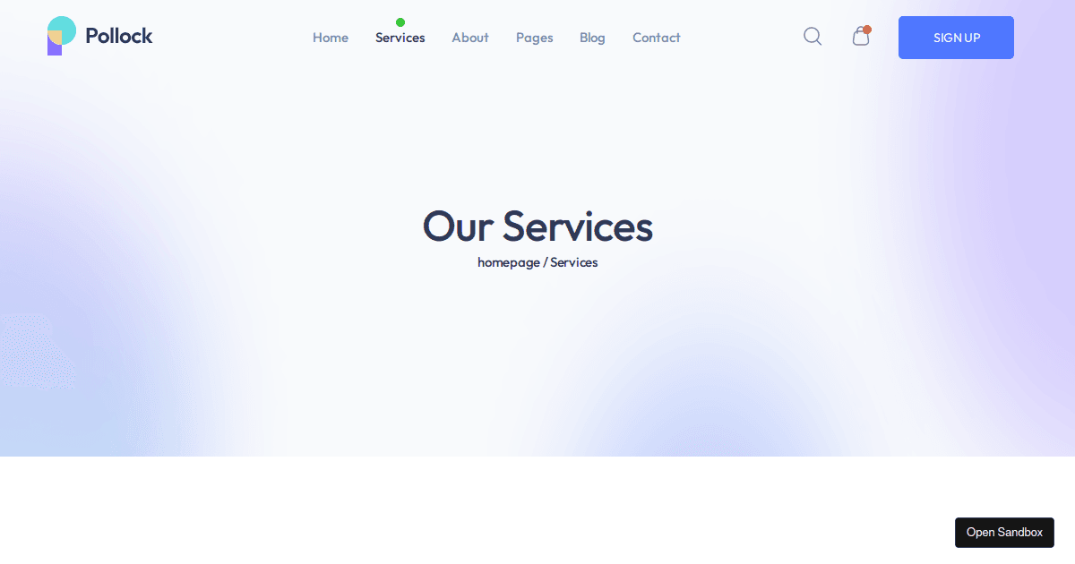 pollock - Codesandbox