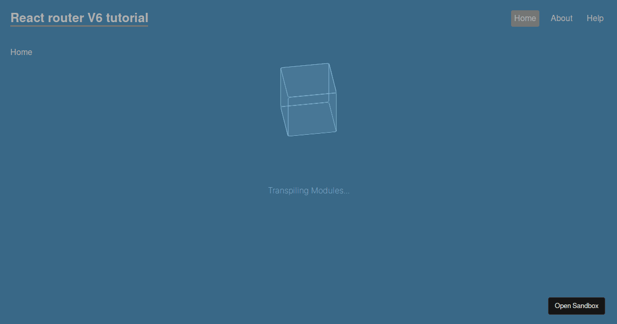 react router v6 new version (forked) - Codesandbox react router v6 new version (forked) - Codesandbox