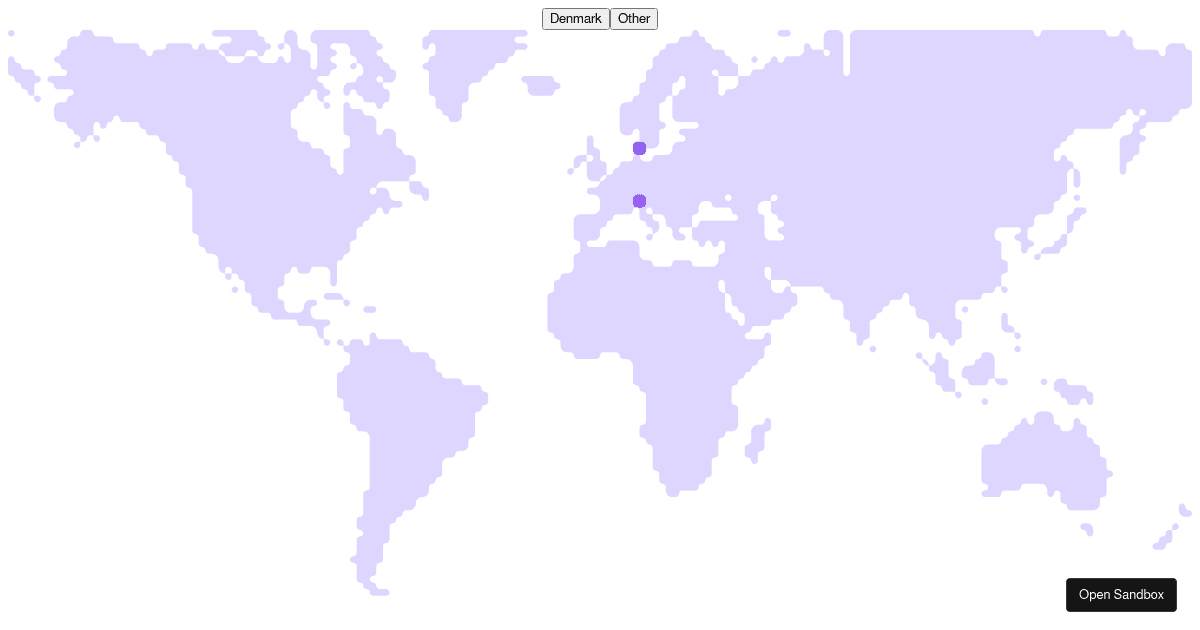 dotted-map-react (forked) - Codesandbox dotted-map-react (forked) - Codesandbox