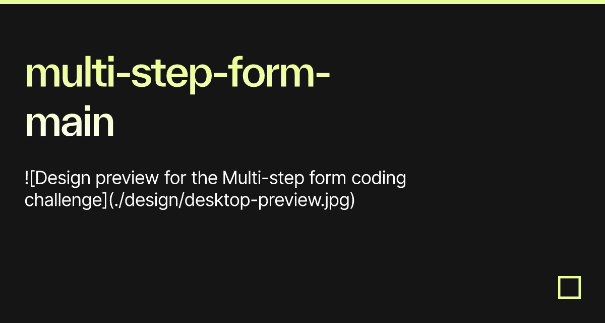 multi-step-form-main - Codesandbox