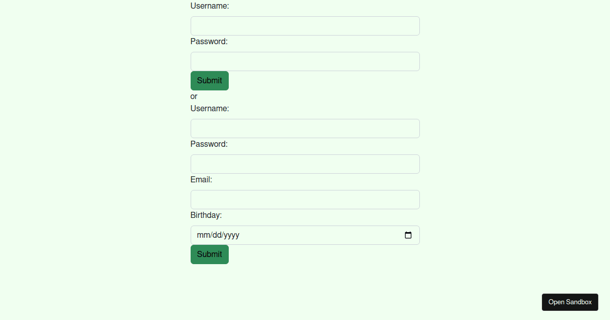 36 React Bootstrap Customization Codesandbox 9167