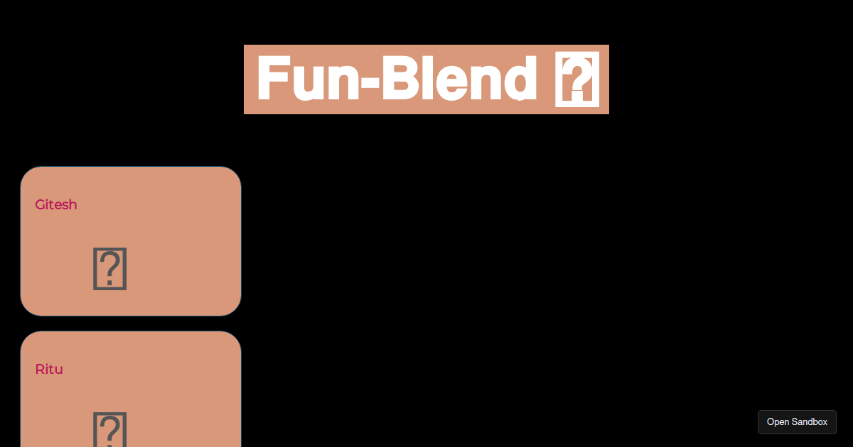 flip card - Codesandbox