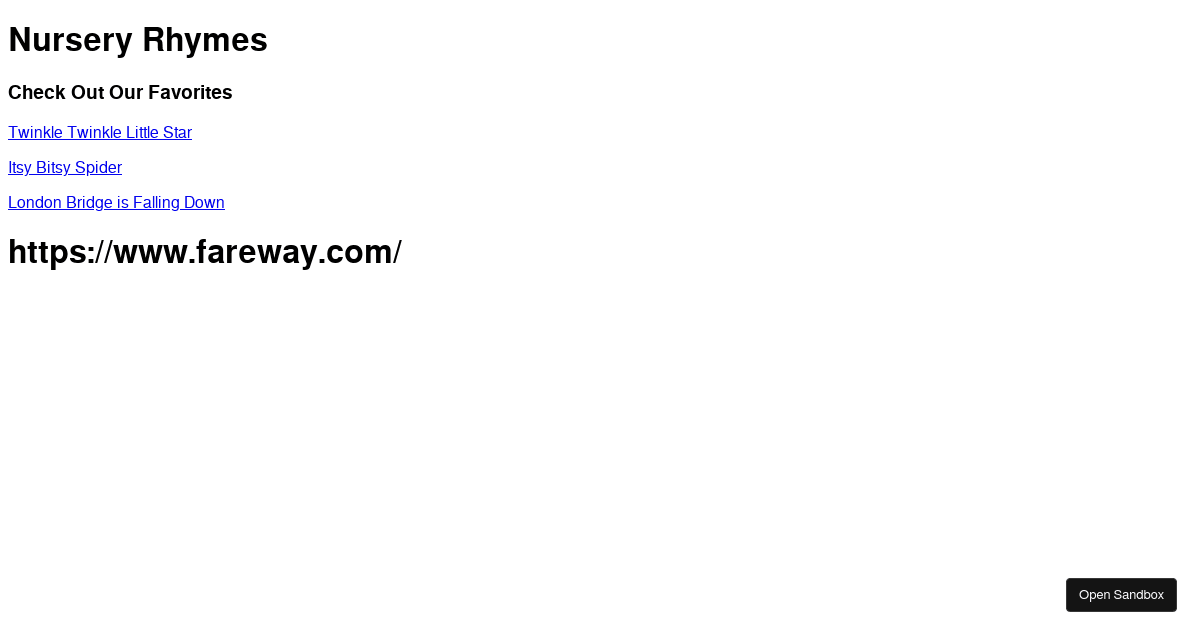 Inserting HTML Elements Devin Fink - Codesandbox