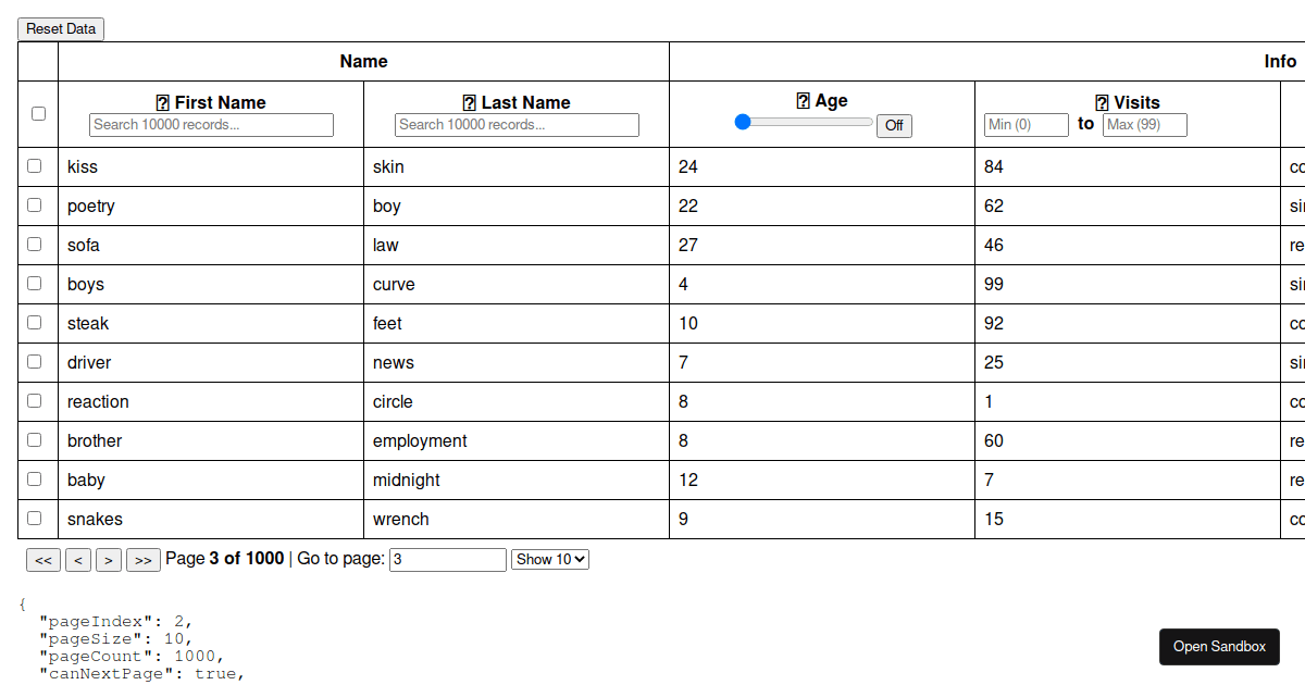 vickov/reactable - Codesandbox