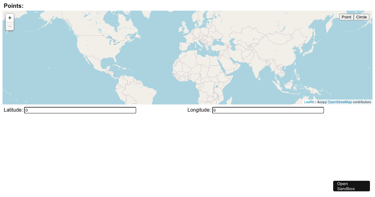 react-leaflet-location-picker Demo (forked) - Codesandbox