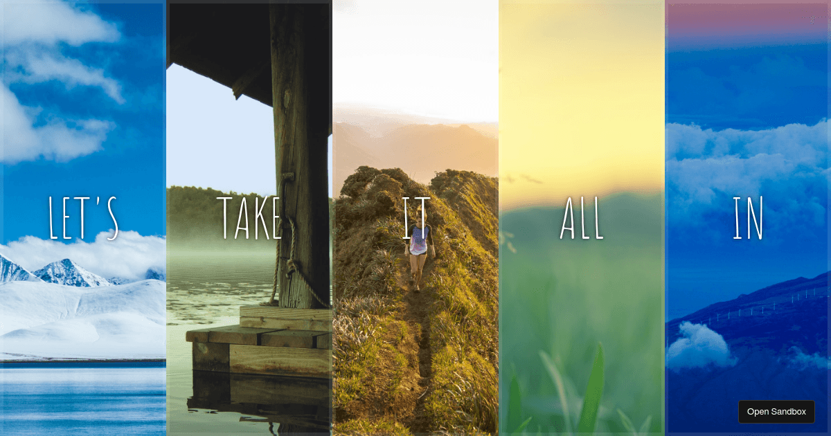 ja3noon/flex-panels-image-gallery1 - Codesandbox