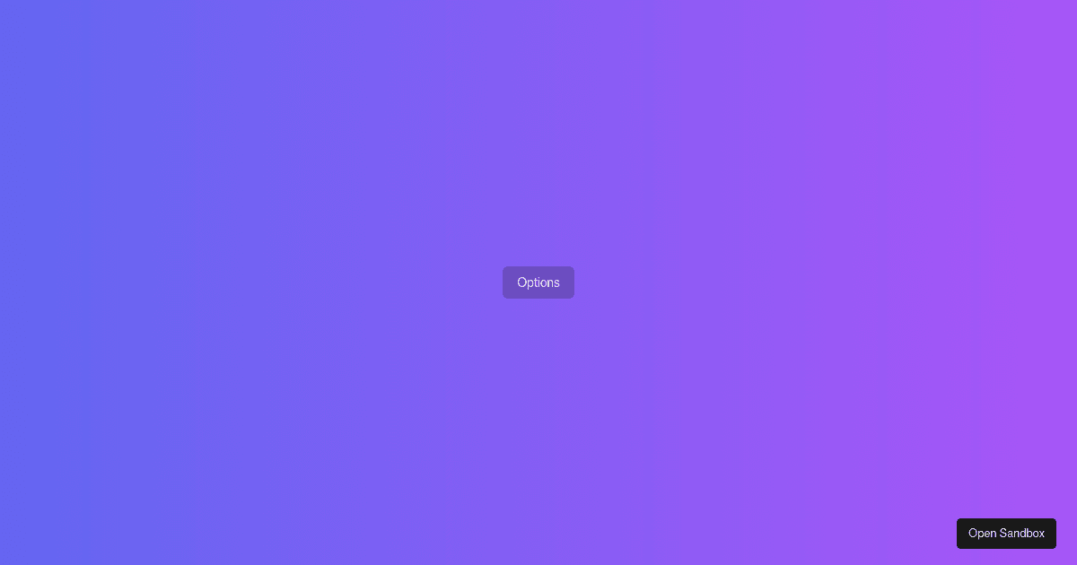 Dropdown Codesandbox 