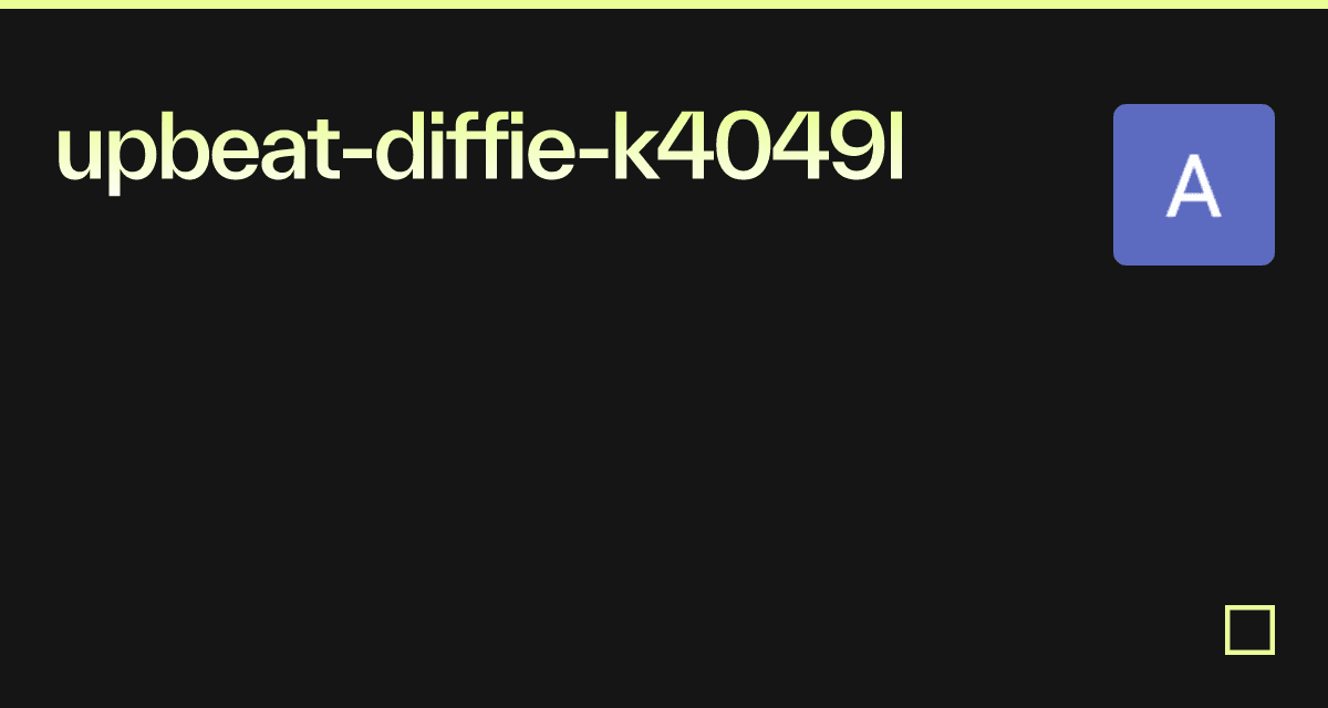 upbeat-diffie-k4049l - Codesandbox