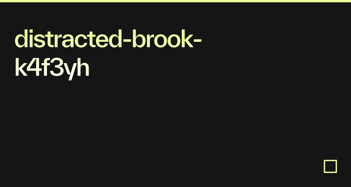 distracted-brook-k4f3yh - Codesandbox