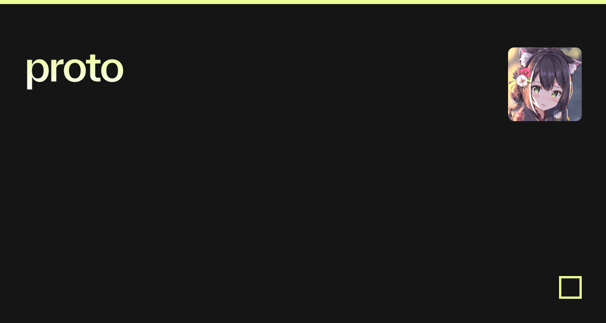 proto - Codesandbox