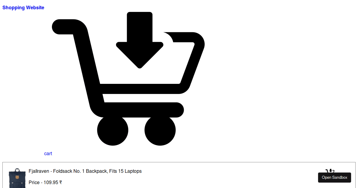 Flipkart-demo - Codesandbox