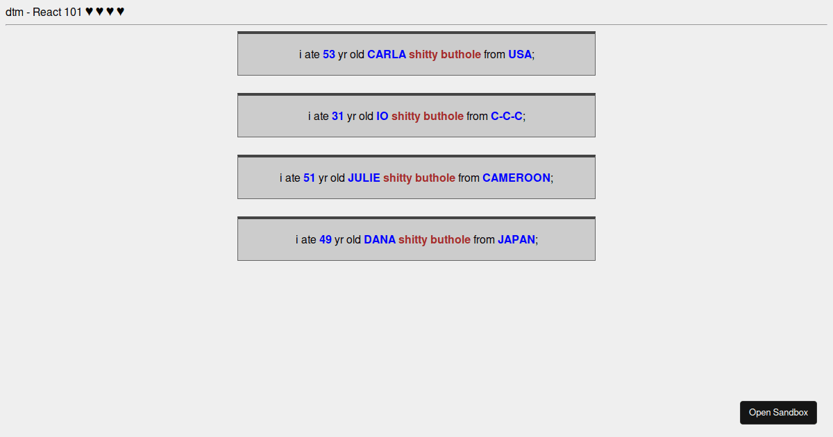 introduction-to-jsx - Codesandbox