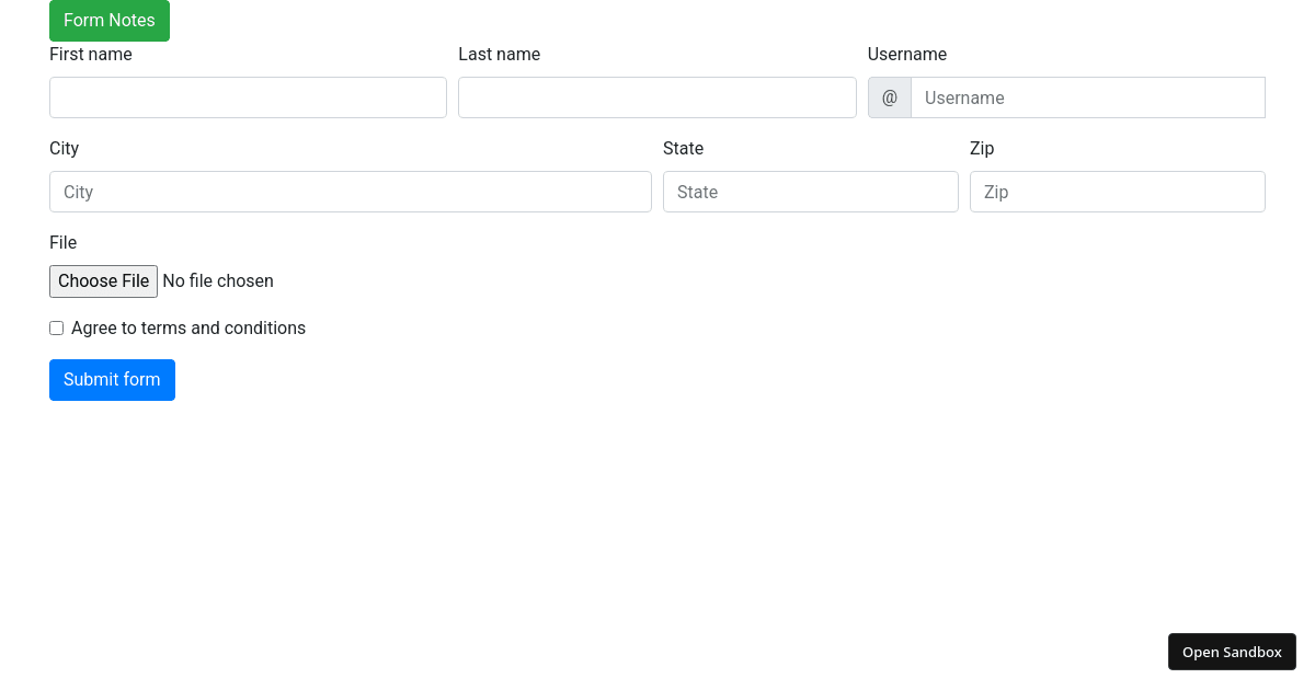 Formik React Bootstrap Form (forked) - Codesandbox