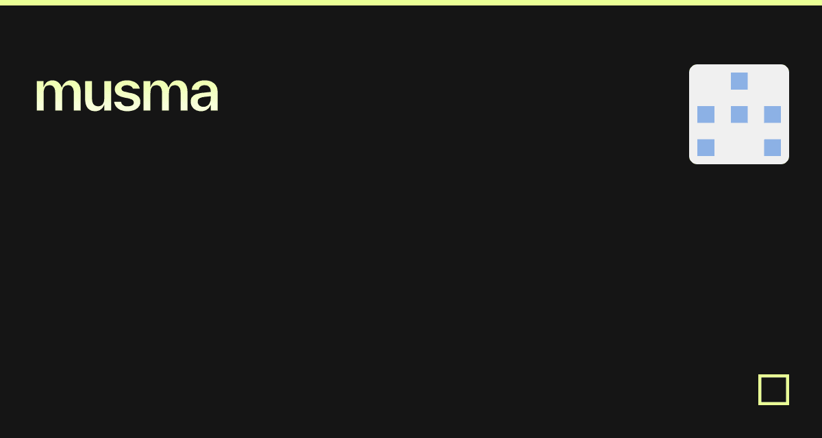 musma - Codesandbox