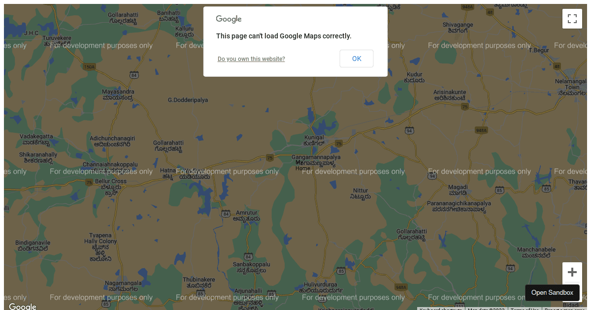 react-google-map - Codesandbox