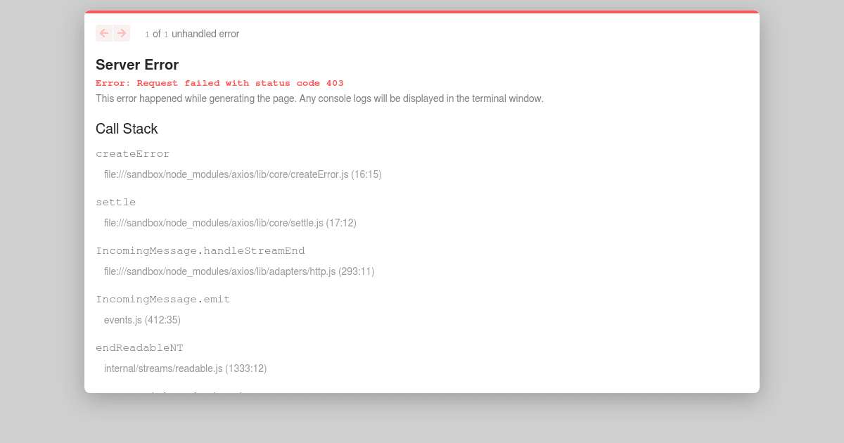Nextjs Assignment Sd4585 Forked Codesandbox