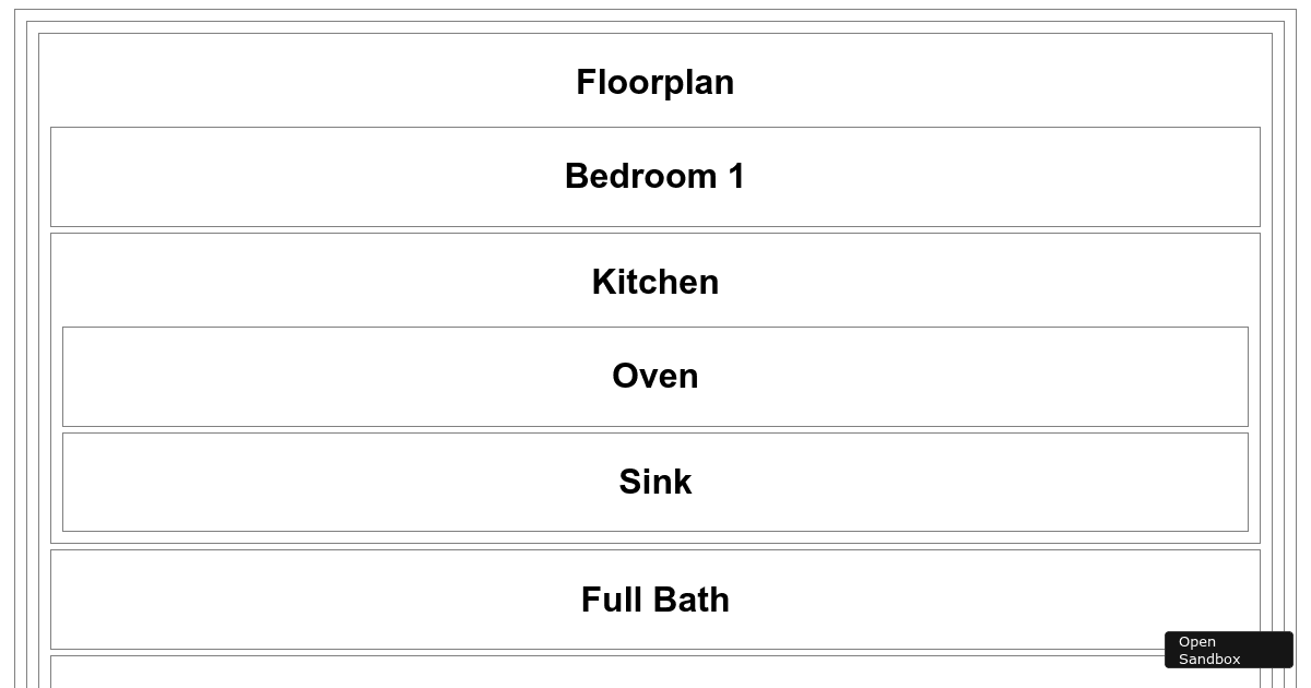 floorplan - Codesandbox