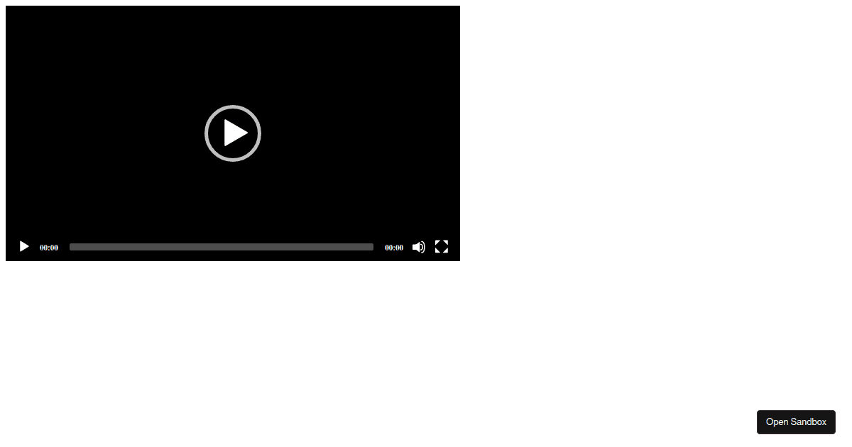 mediaelement-js-example - Codesandbox