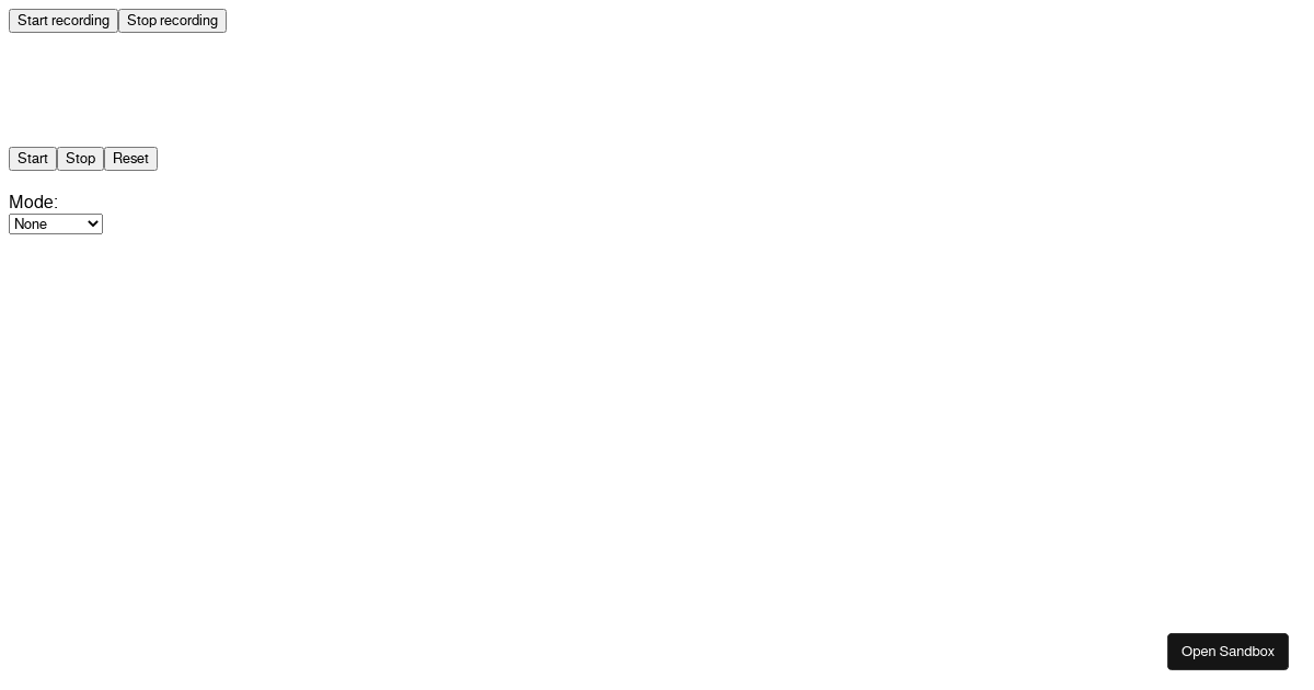 react-sound-visualizer demo (forked) - Codesandbox