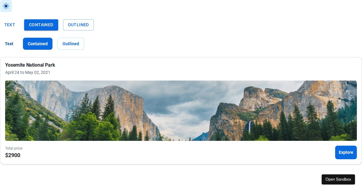 Joy UI feat. Material UI - Codesandbox