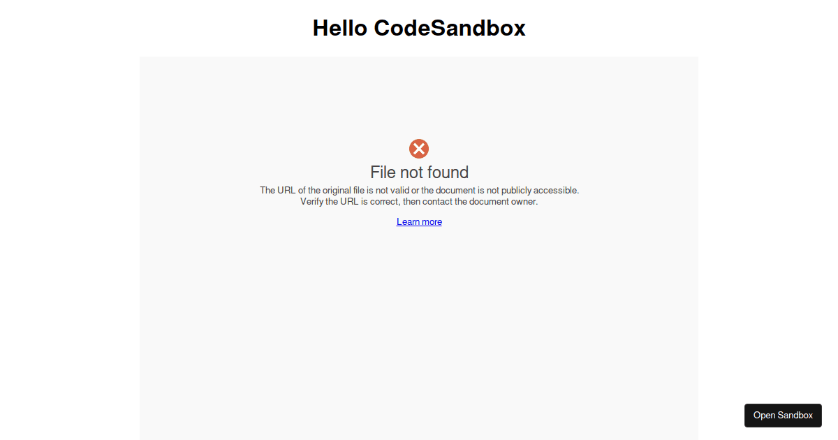 PPT share poc - Codesandbox