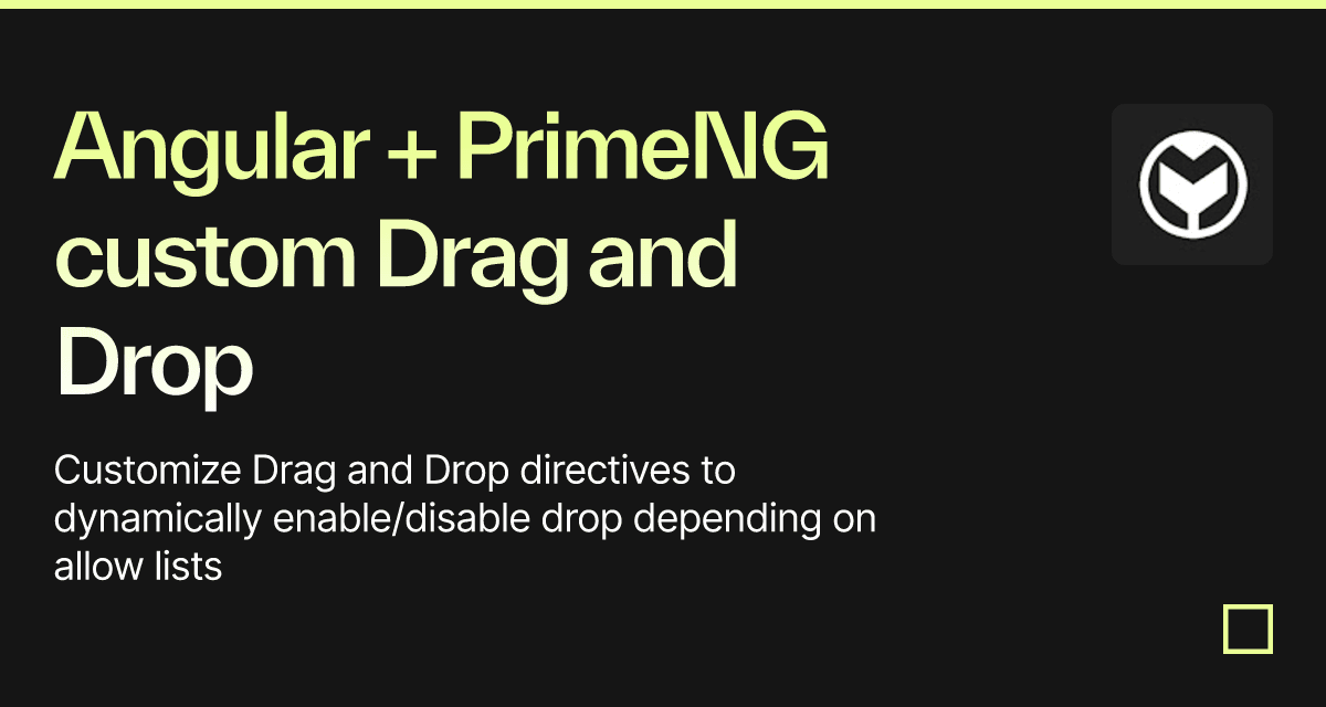 Angular + PrimeNG custom Drag and Drop - Codesandbox Angular + PrimeNG custom Drag and Drop - Codesandbox