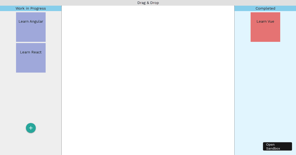 KANBAN Board - React Drag and Drop (forked) - Codesandbox