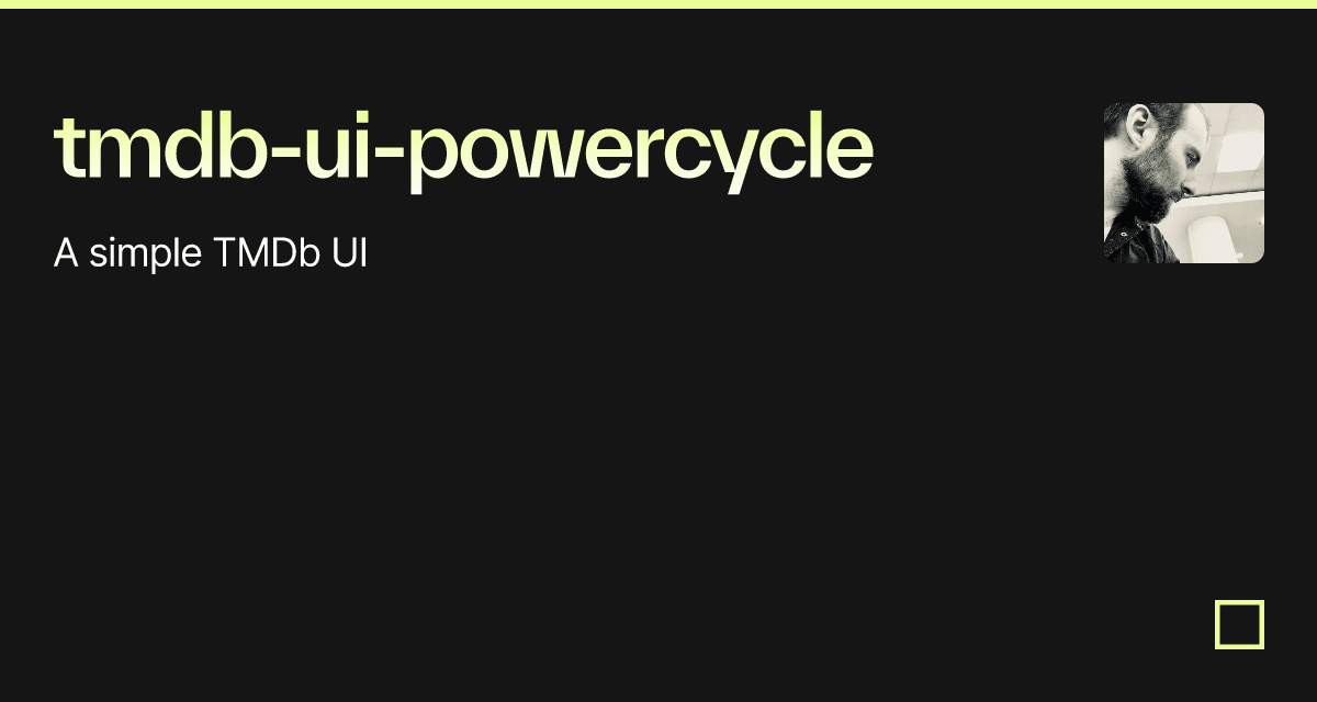 tmdb-ui-powercycle - Codesandbox