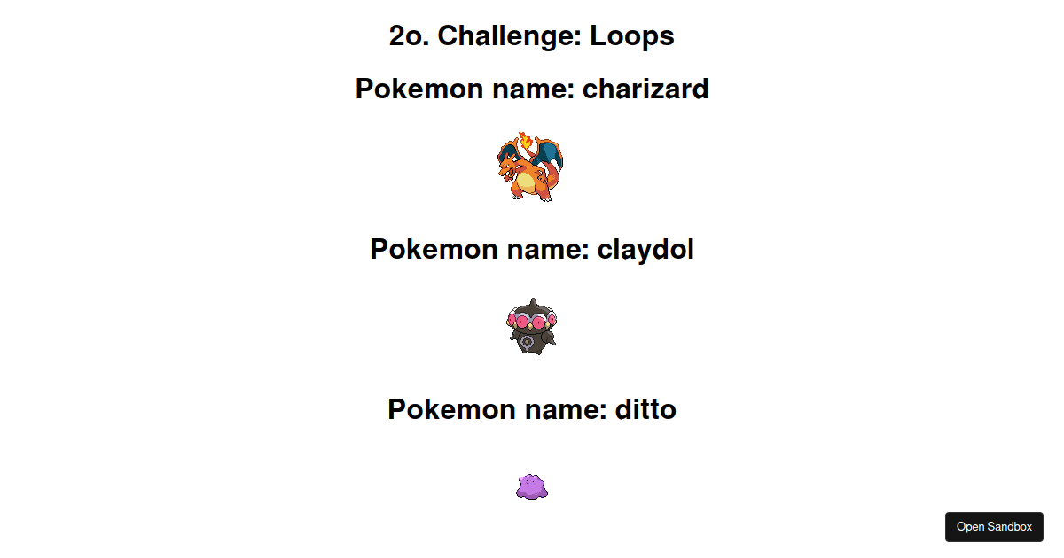 React Challenge 2 Forked Codesandbox