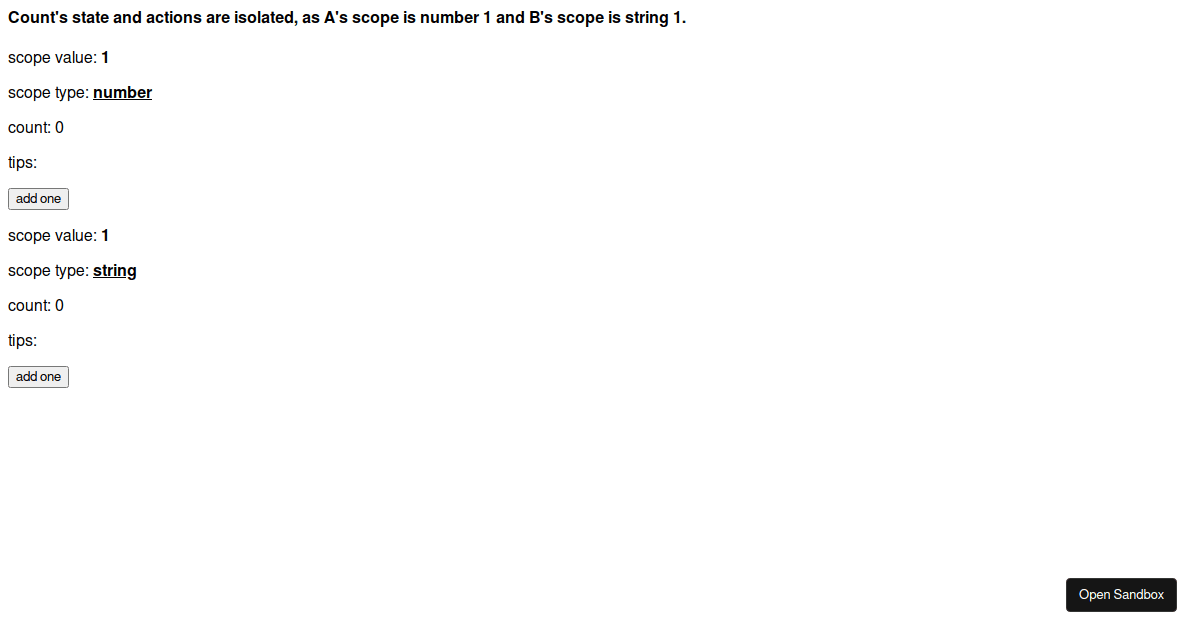 Ayanami/scope-injection-example - Codesandbox