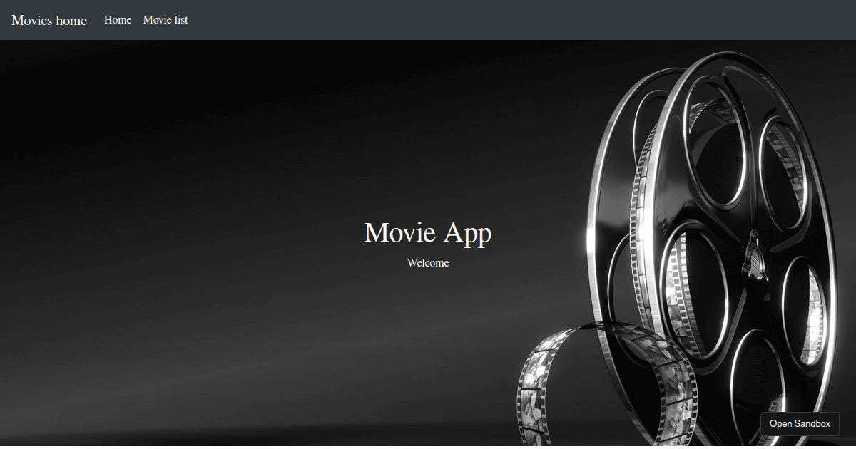 Movieapp Codesandbox