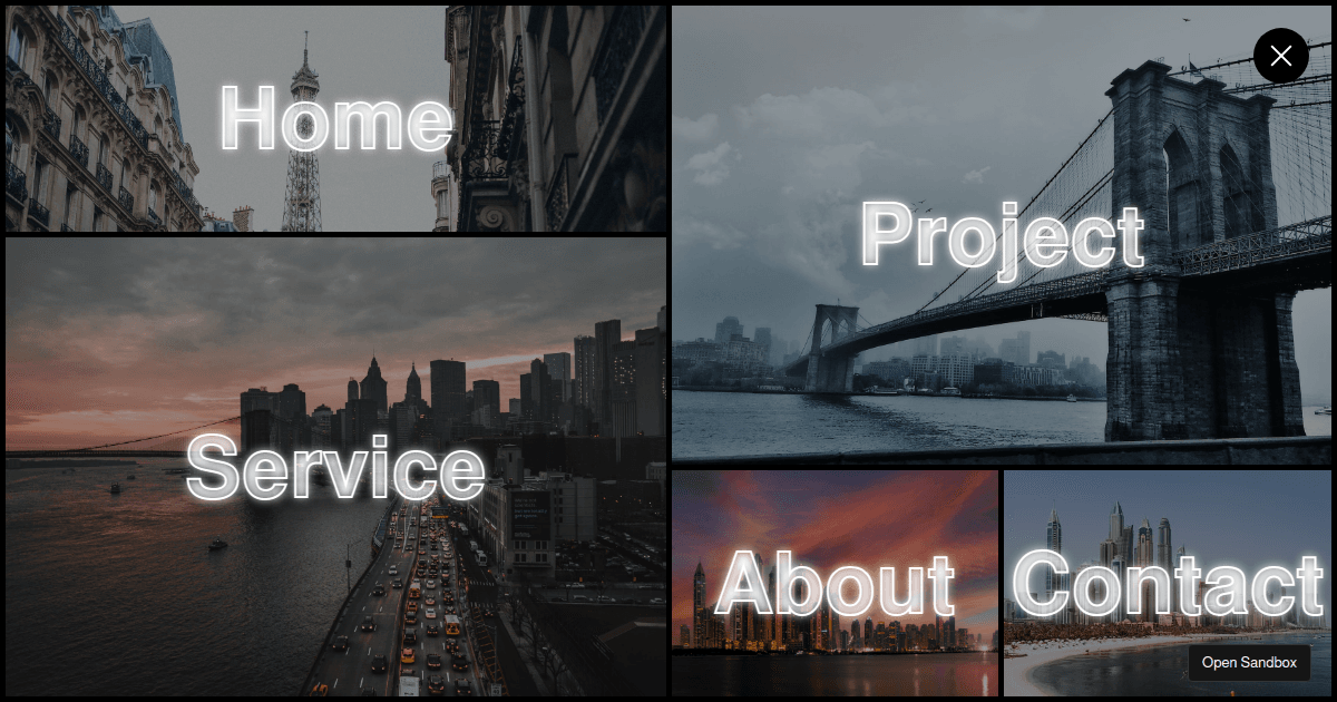 kunaal438/tile-navbar - Codesandbox