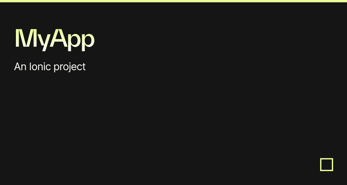 MyApp - Codesandbox